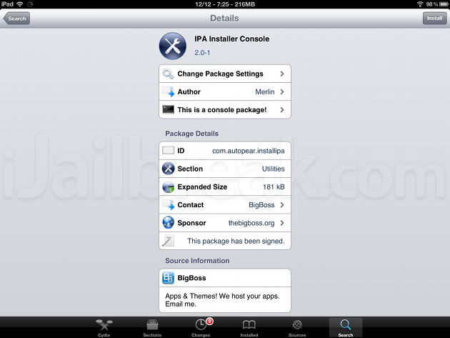 IPA Installer Console: Install Cracked Apps iOS 4 To iOS 6 IPA Installer Console: Install Cracked Apps iOS 4 To iOS 6