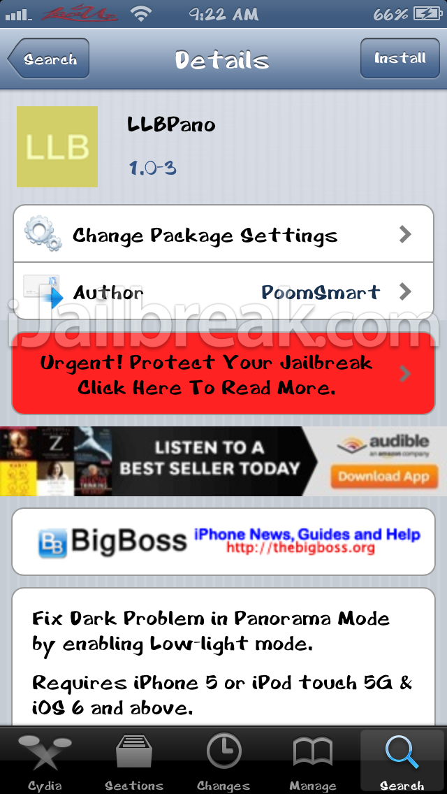 Enable Low-Light Mode In Panorama With The LLBPano Cydia Tweak Enable Low-Light Mode In Panorama With The LLBPano Cydia Tweak