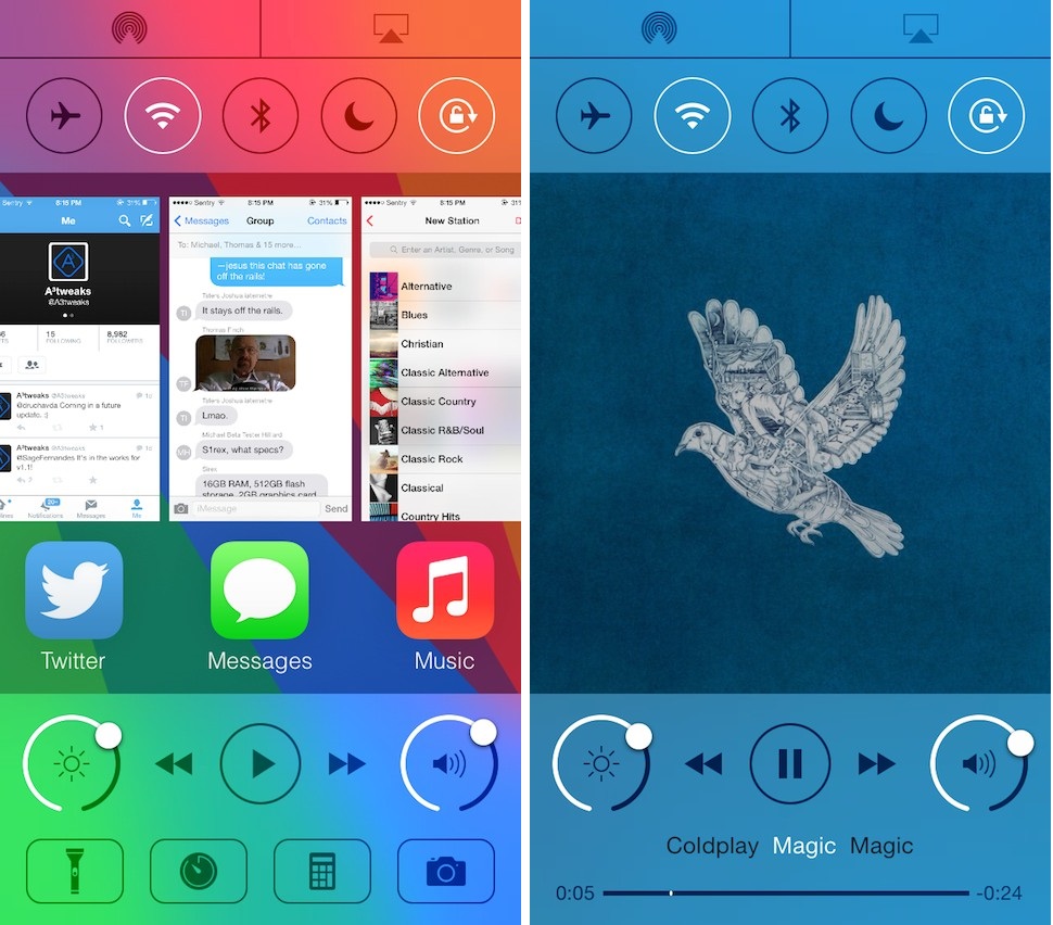 Auxo 2 Cydia Tweak For iOS 7 Now Available For Download Auxo 2 Cydia Tweak For iOS 7 Now Available For Download